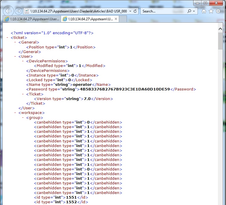 When login to CWS with USER: operator, No printers configured yet.