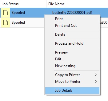 Are JDF Job Properties as known from Fiery XF 6 versions still ...