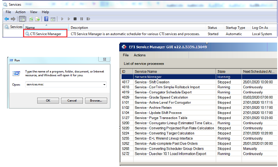How to Restart CTI Services Manager