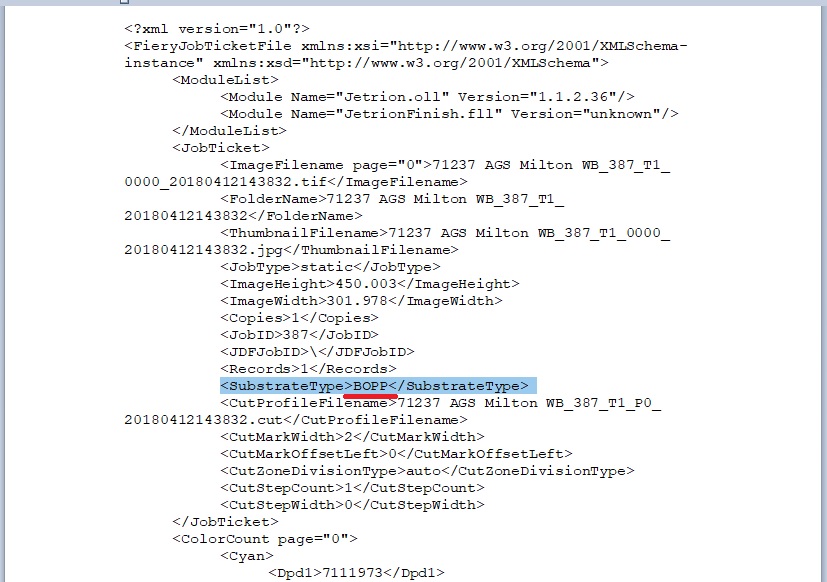 Saving Print Configuration presets
